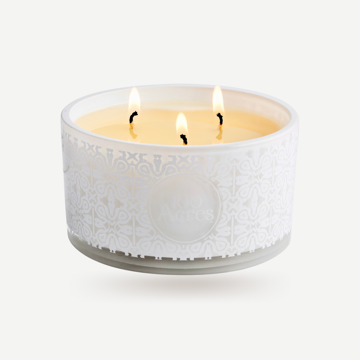 100 Acres | Luxury Natural Signature Scented Three-Wick Candle